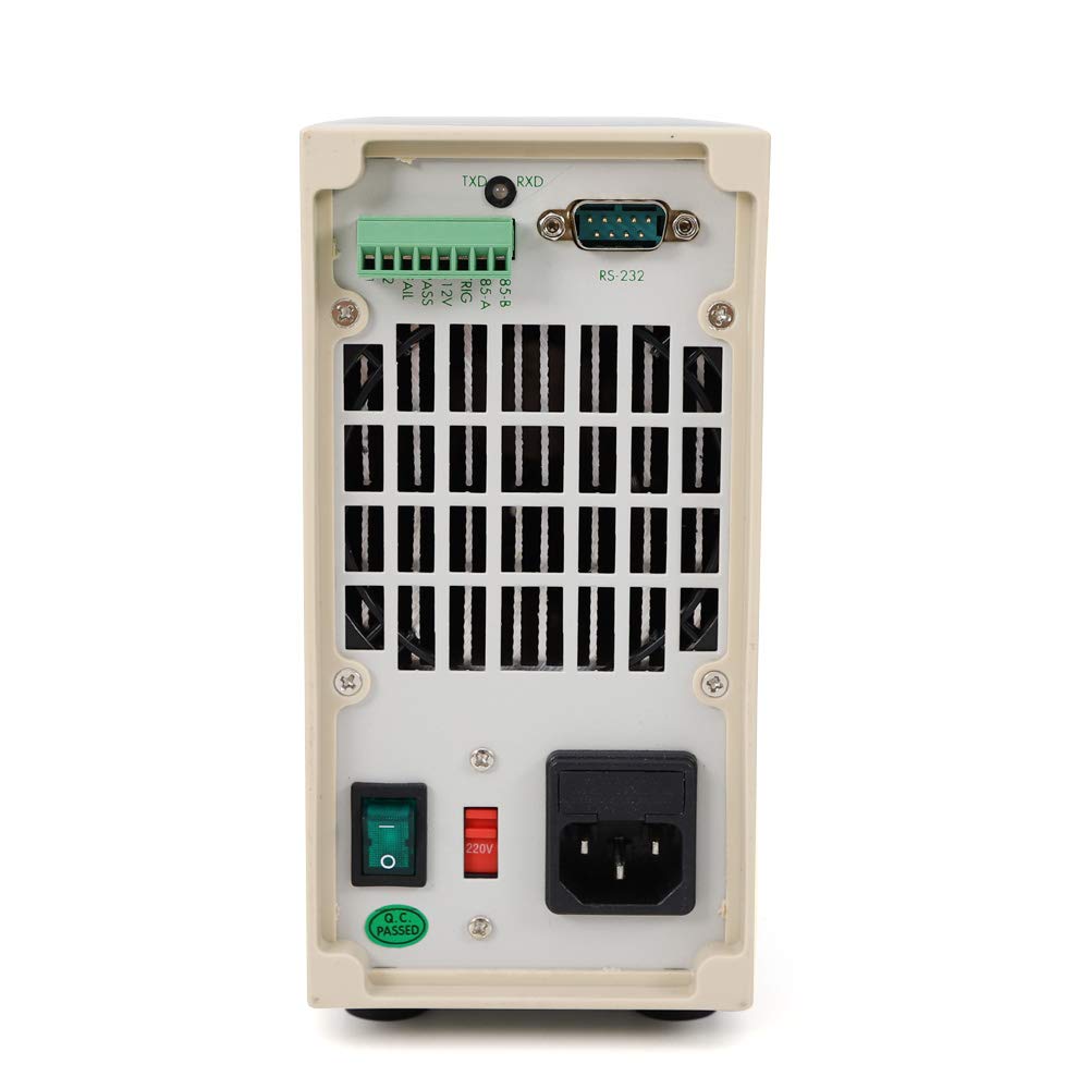 KP184 400W 150V Single Channel Electronic DC Load Tester, Electronic Load Battery Capacity Tester Internal Resistance Tester Power Tester RS485/232 40A Communication Interface Digital Display