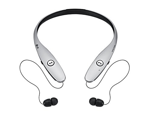 LG Electronics Tone INFINIM Bluetooth Stereo Retractable Headset HBS-900 Silver