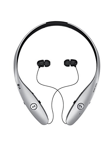 LG Electronics Tone INFINIM Bluetooth Stereo Retractable Headset HBS-900 Silver