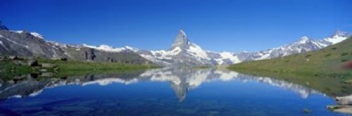 Posterazzi Matterhorn Zermatt Switzerland Poster Print, (36 x 12)
