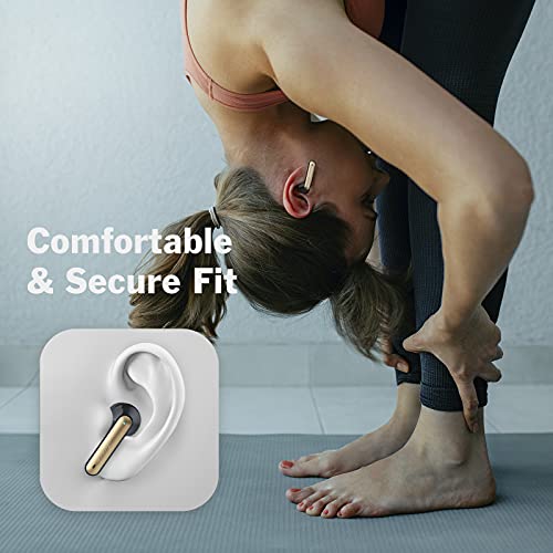 ASIMOM Wireless Earbuds, in-Ear Bluetooth Earbuds with LED Power Display, TWS True Wireless Ear Buds, Loud Bass, Touch Control Ear Pods with Microphone, Audifonos Bluetooth Inalambricos- Black