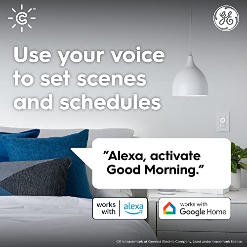 GE Lighting CYNC Smart LED Light Bulb, Soft White, Bluetooth and Wi-Fi Enabled, Alexa and Google Assistant Compatible (1 Pack), Packaging May Vary