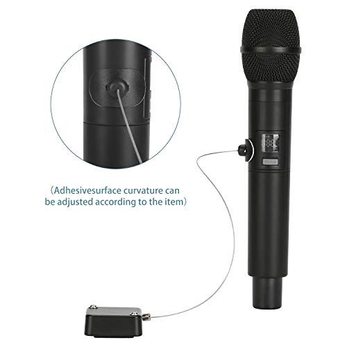 LORADAR Retractable Cable Lock with Double-Sided Adhesive, Remote Control Security Lock , Remote Control Anti-Lost Rope for TV, DVD, Hardware Cable Lock ,No More Searching for The TV Remote .