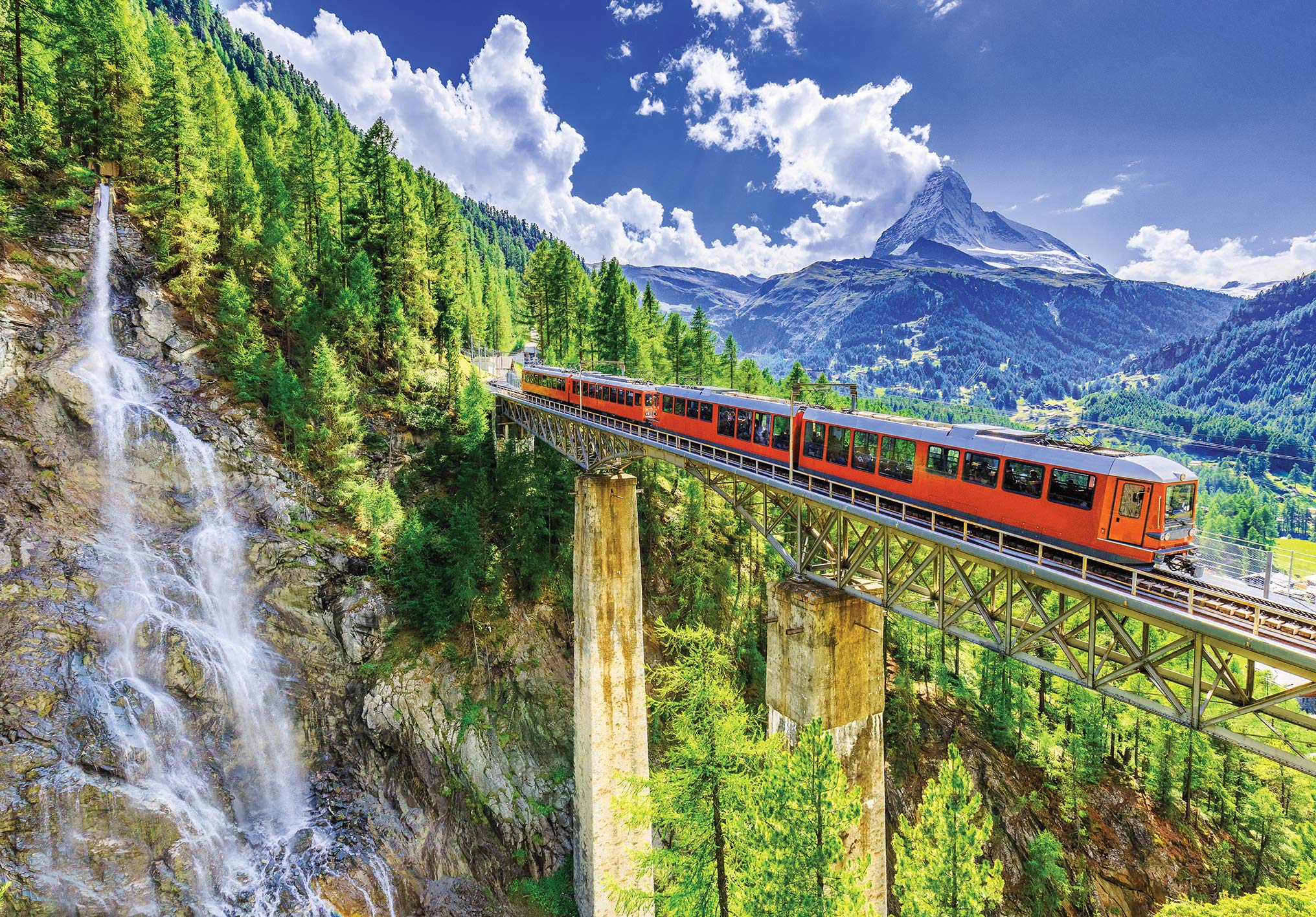 Cheatwell Games World's Smallest 1000 Piece Puzzle Matterhorn