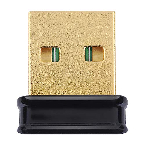 Edimax Wi-Fi 4 802.11n Adapter for PC *New Version* Wireless N150 Nano USB Adapter Dongle,150Mbps, Smallest Wi-Fi 4 Dongle, Win 11 Plug-n-Play, Mac OS, Linux, EW-7811Un V2, Black