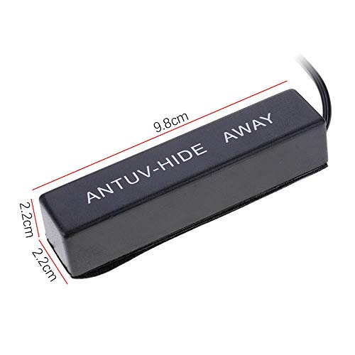 Universal Car Hidden Amplified Antenna Kit 12v Electronic Stereo AM/FM Radio New