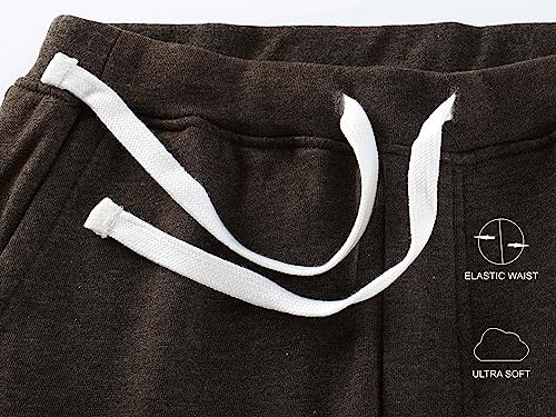 HETHCODE Mens Casual Athletic Fit Vintage Active Sports Jogger Running Hiking Gym Pocket Shorts Burnout Gray XL