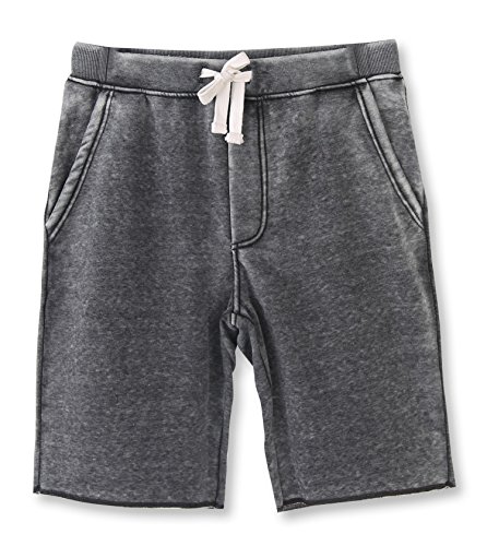 HETHCODE Mens Casual Athletic Fit Vintage Active Sports Jogger Running Hiking Gym Pocket Shorts Burnout Gray XL