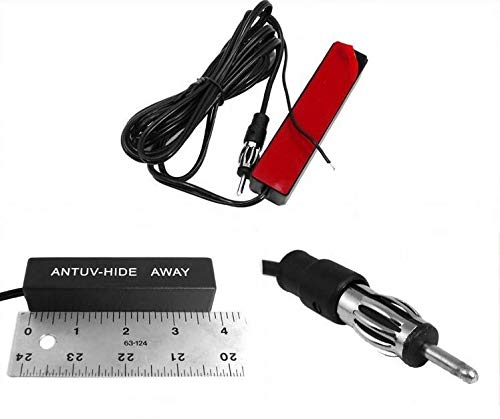 Universal Car Hidden Amplified Antenna Kit 12v Electronic Stereo AM/FM Radio New
