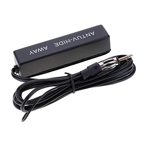 Universal Car Hidden Amplified Antenna Kit 12v Electronic Stereo AM/FM Radio New