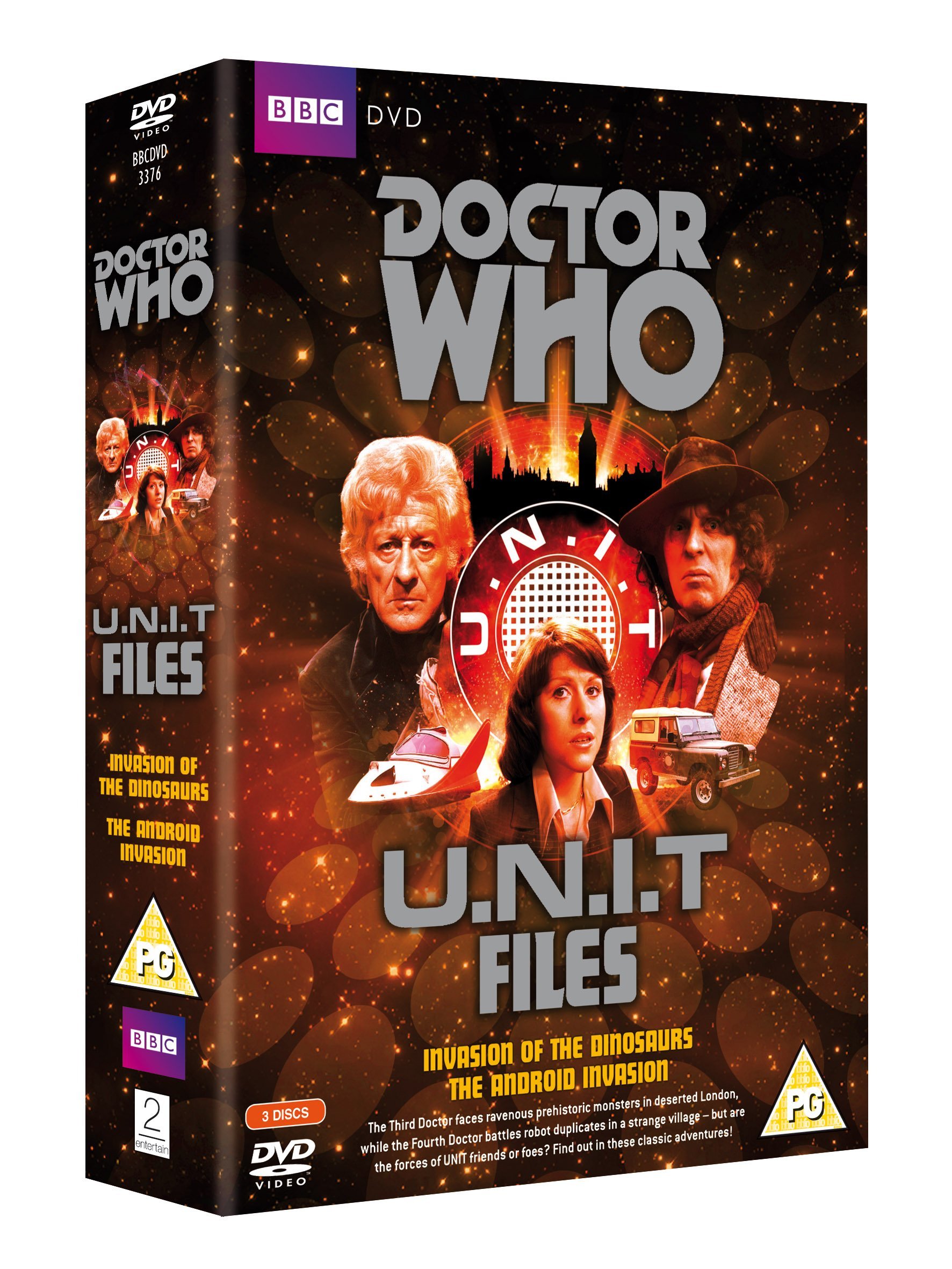 Doctor Who - U.N.I.T Files (Invasion of the Dinosaurs and the Android Invasion) [DVD] [UK Import]