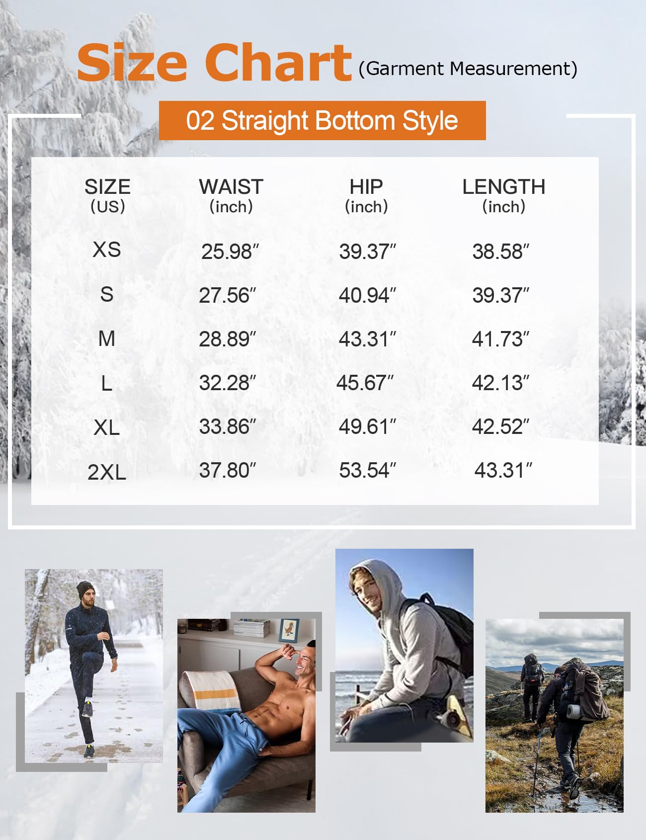 Flygo Men's Fleece Pants Sherpa Lined Sweatpants Active Athletic Winter Warm Jogger Pants(Straight Bottom ArmyGreen-M)