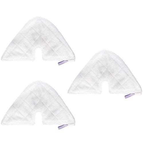 ANBOO Microfiber Steam Mop Triangle Pads for Shark Mops S2902 S3455K S3501 S3550 S3601 S3801 S3801CO S3901 S4601 S4701 S4701D SE450