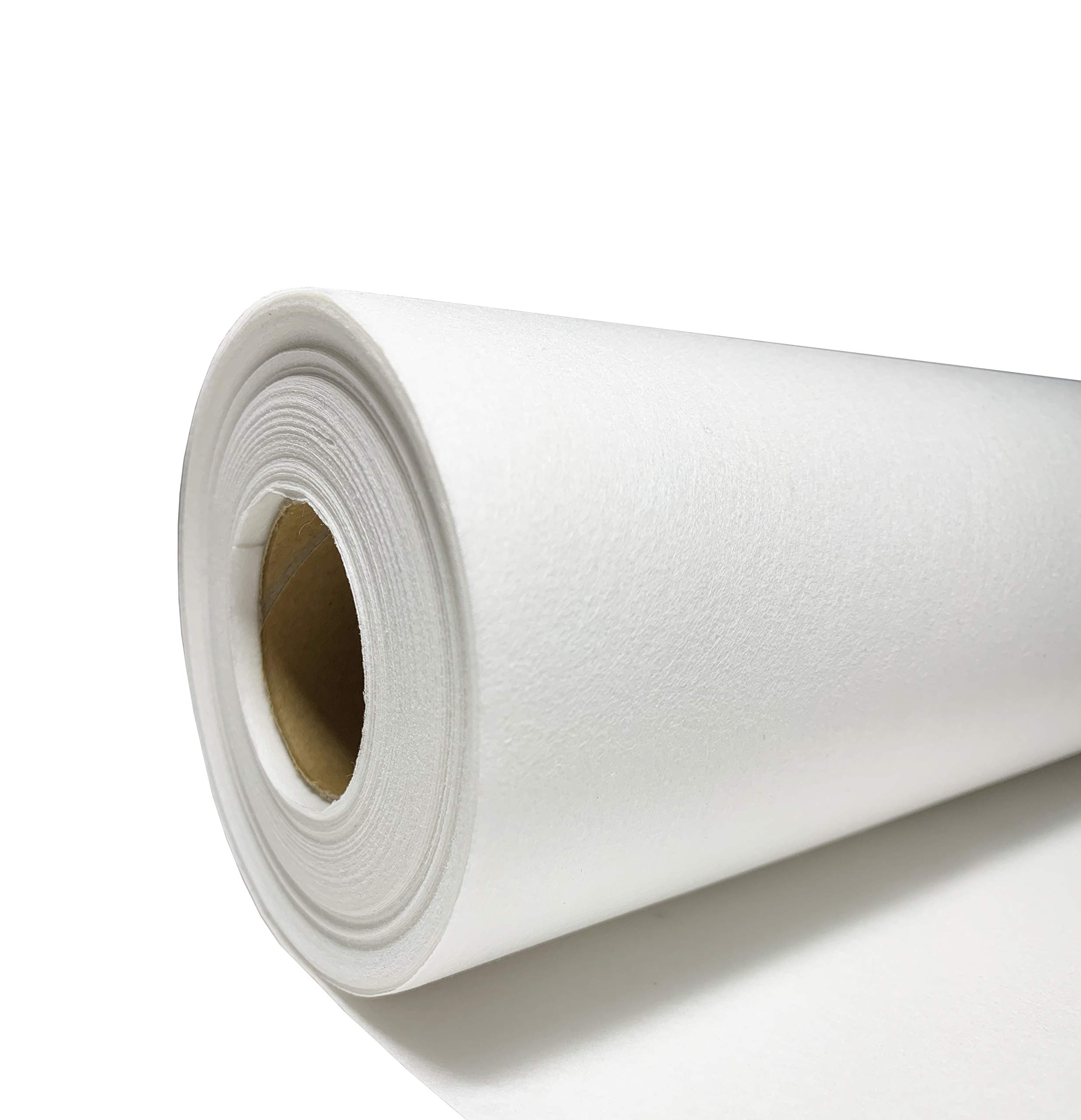 HimaPro Fusible Iron on Embroidery Stabilizer Backing 12 inch x 25 Yard Roll (Tearaway)