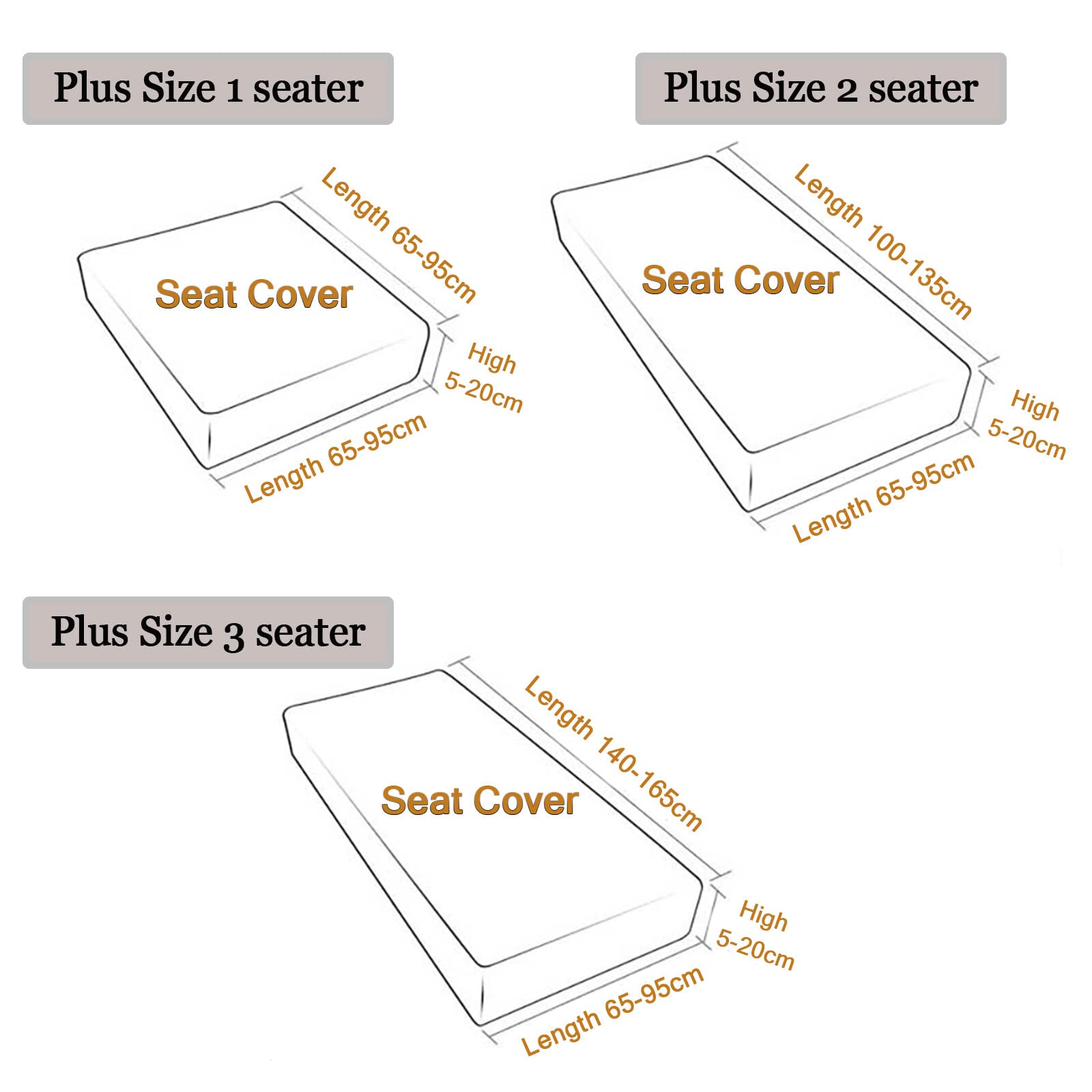 cjc 2023 New Universal Sofa Cover, Wear-Resistant High Stretch Couch Cushion Slipcovers, Anti-Slip L Shape Sofa Covers - Tear Stain Resistant Sofa Protector (Light Blue, Back Cover M)