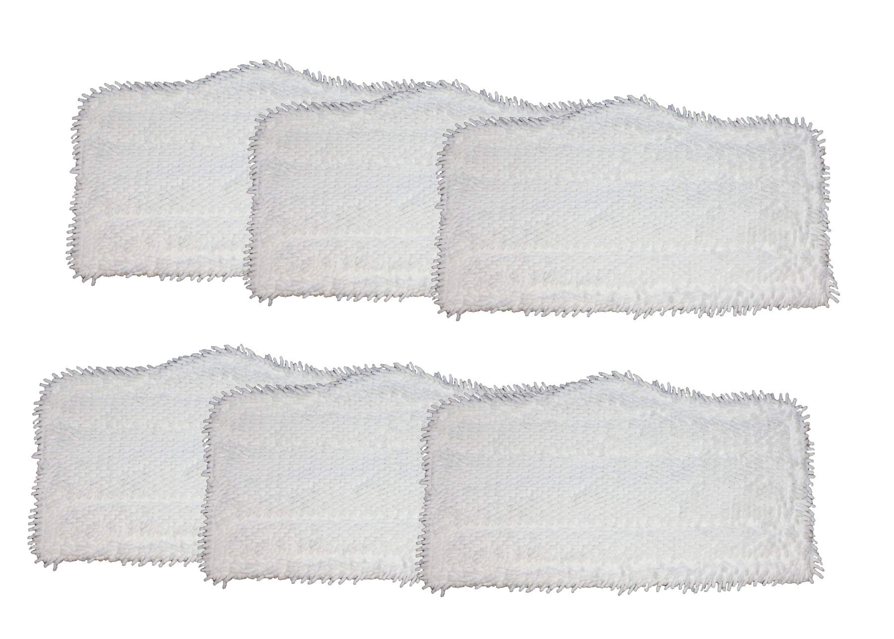 AI-Vacuum Shark Steam and Spray Mop Cleaning Pads 6 pc, for S3101, S3102, S3250, S3251, SK115, SK140, SK141, SK435CO, SK460