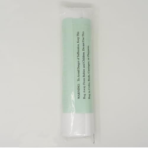 Roc-Lon Interfacing 100% Polyester Non-Woven Fusible 20-21" Width, White (Midweight) 3 Yard