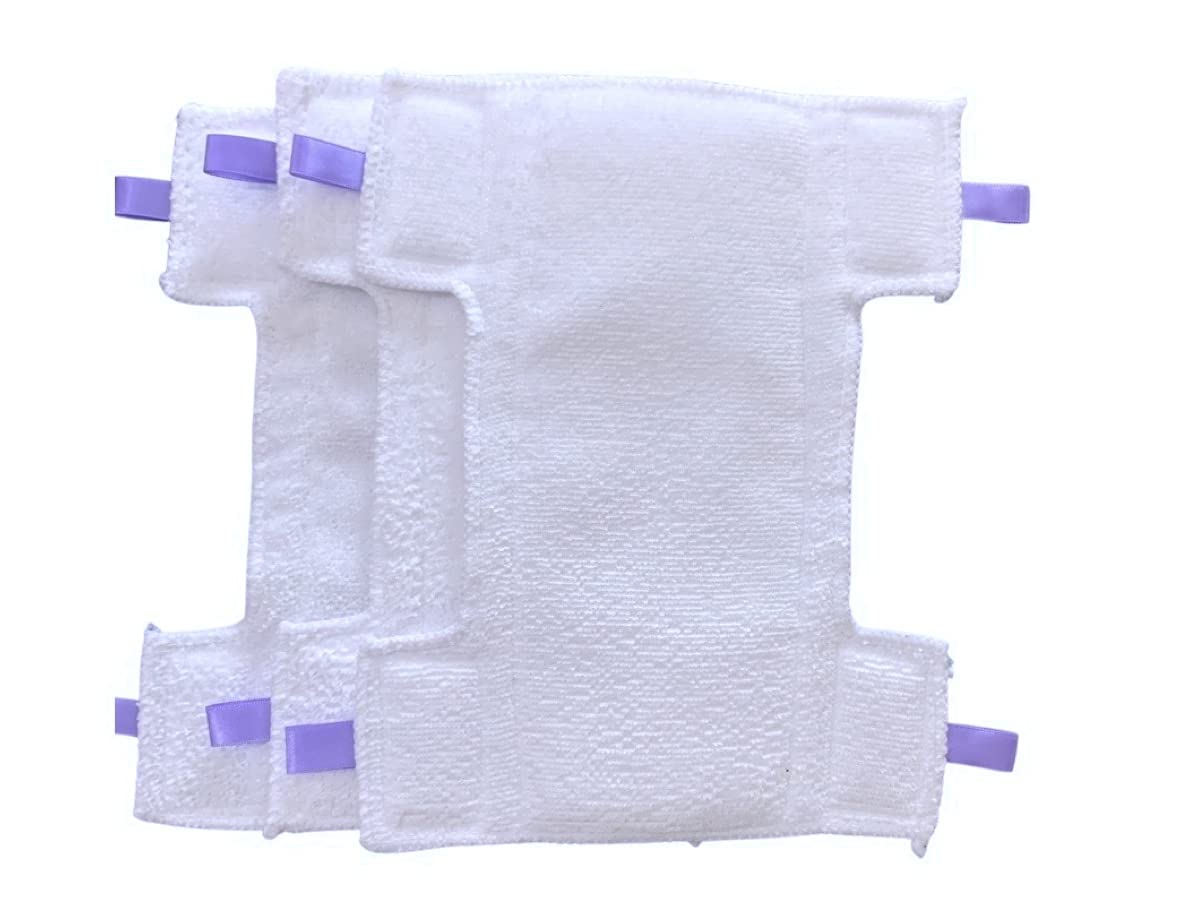Synonymous compatible Shark replacement pads for use with Shark hard floor attachment, Compatible with microfiber Shark dust away pad p200w (3 Pack)