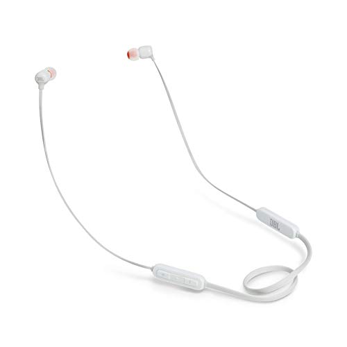 JBL TUNE 110BT - In-Ear Wireless Bluetooth Headphone - White (Renewed)