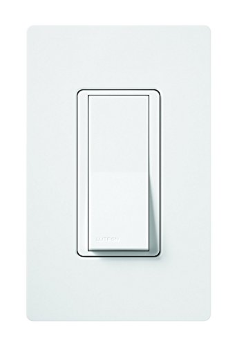 Lutron Claro 15 Amp On/Off 4-Way Switch, CA-4PS-WH, White