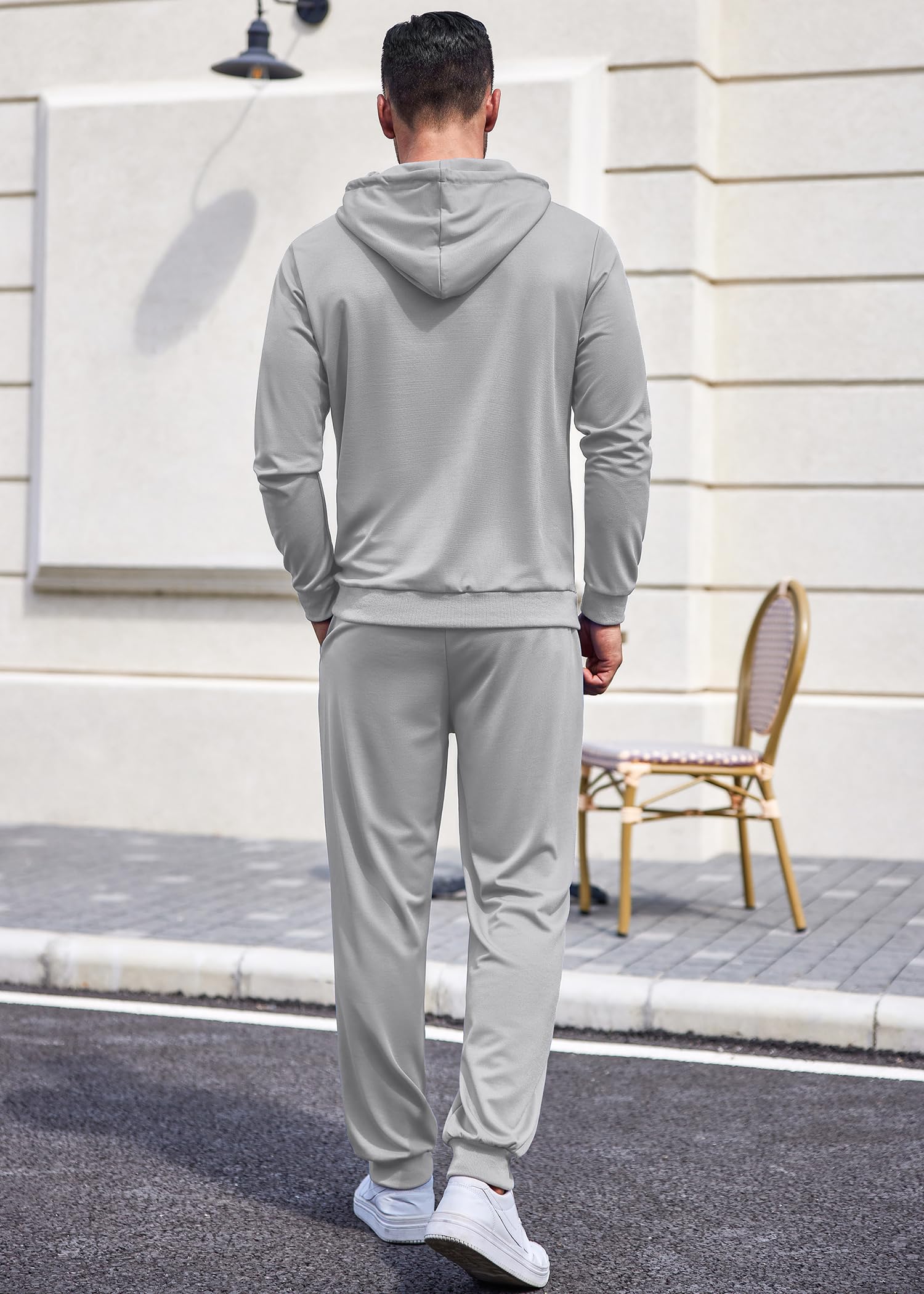 COOFANDY Sweatsuit for Men Casual Athletic Jogging Suits Sets Track Suits 2 Piece Sets for Men