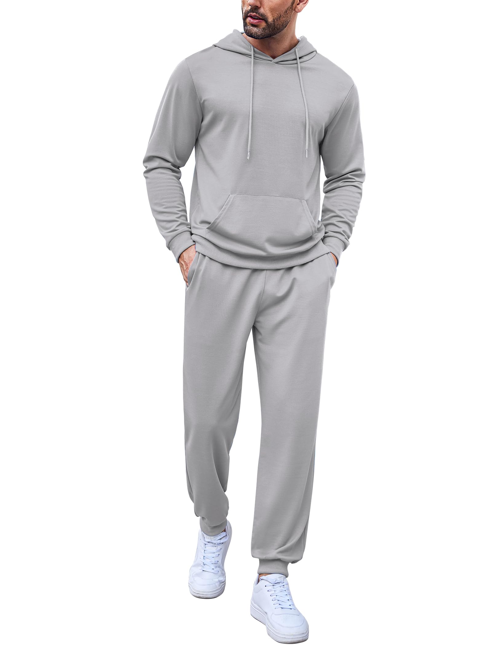 COOFANDY Sweatsuit for Men Casual Athletic Jogging Suits Sets Track Suits 2 Piece Sets for Men