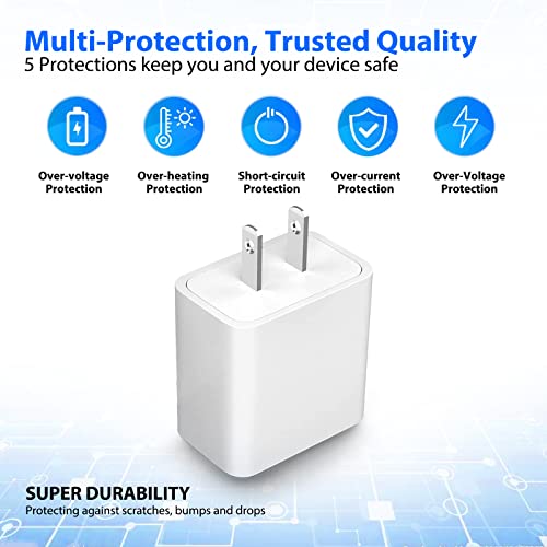 Micro USB Charger Charging Cable Cord Compatible for Square Contactless and Chip Reader (5FT)