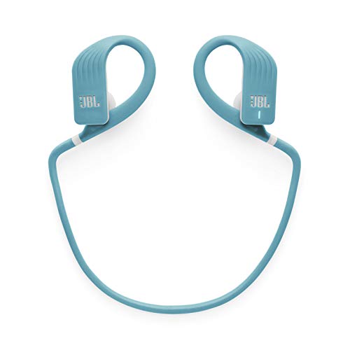 JBL ENDURANCE JUMP- Wireless heaphones, bluetooth sport earphones with microphone, Waterproof, up to 8 hours battery, charging case and quick charge (Teal)