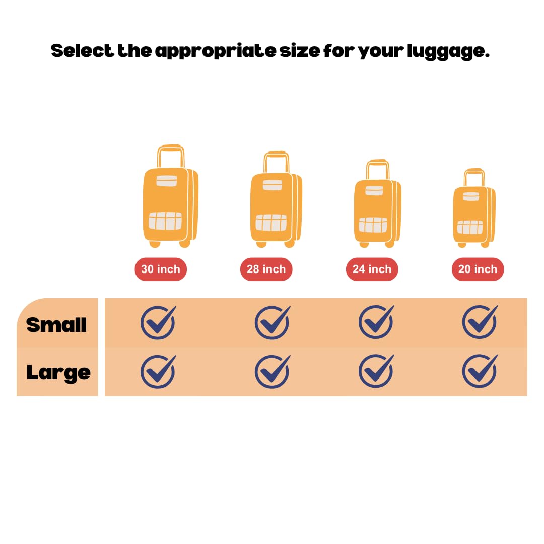 S3 THE BRAND Hanging Luggage Organizers for Suitcase - Collapsible Packing Cubes with Shelves Made for Easy Traveling, Great Organization System, Carry-on Luggage Closet - Large