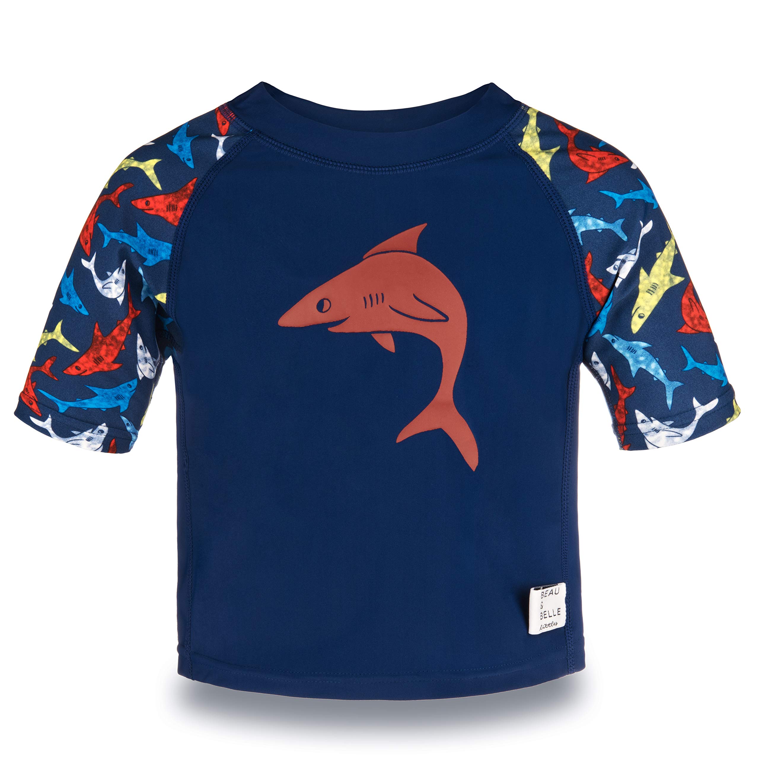 Beau and Belle Littles Rashguard and Swim Diaper Set (12m)