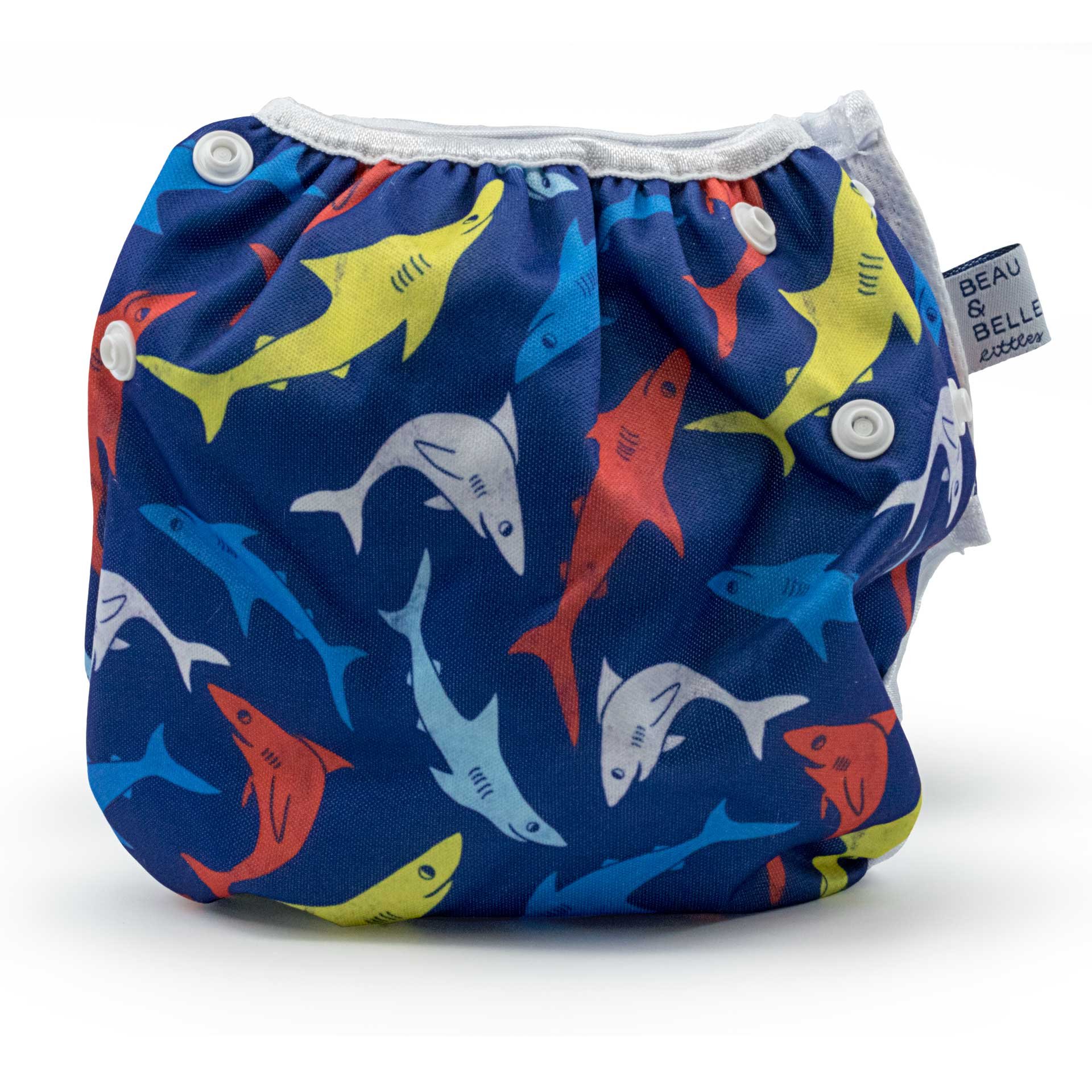 Beau and Belle Littles Rashguard and Swim Diaper Set (12m)