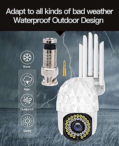 20PCS BNC Compression Connector 75 Ohm Coupler with Copper Pin for RG58-59 Crimper Video Plug Extension Coaxial Siamese Cable Crimper Adapter Male CCTV Home Security Camera Antena System
