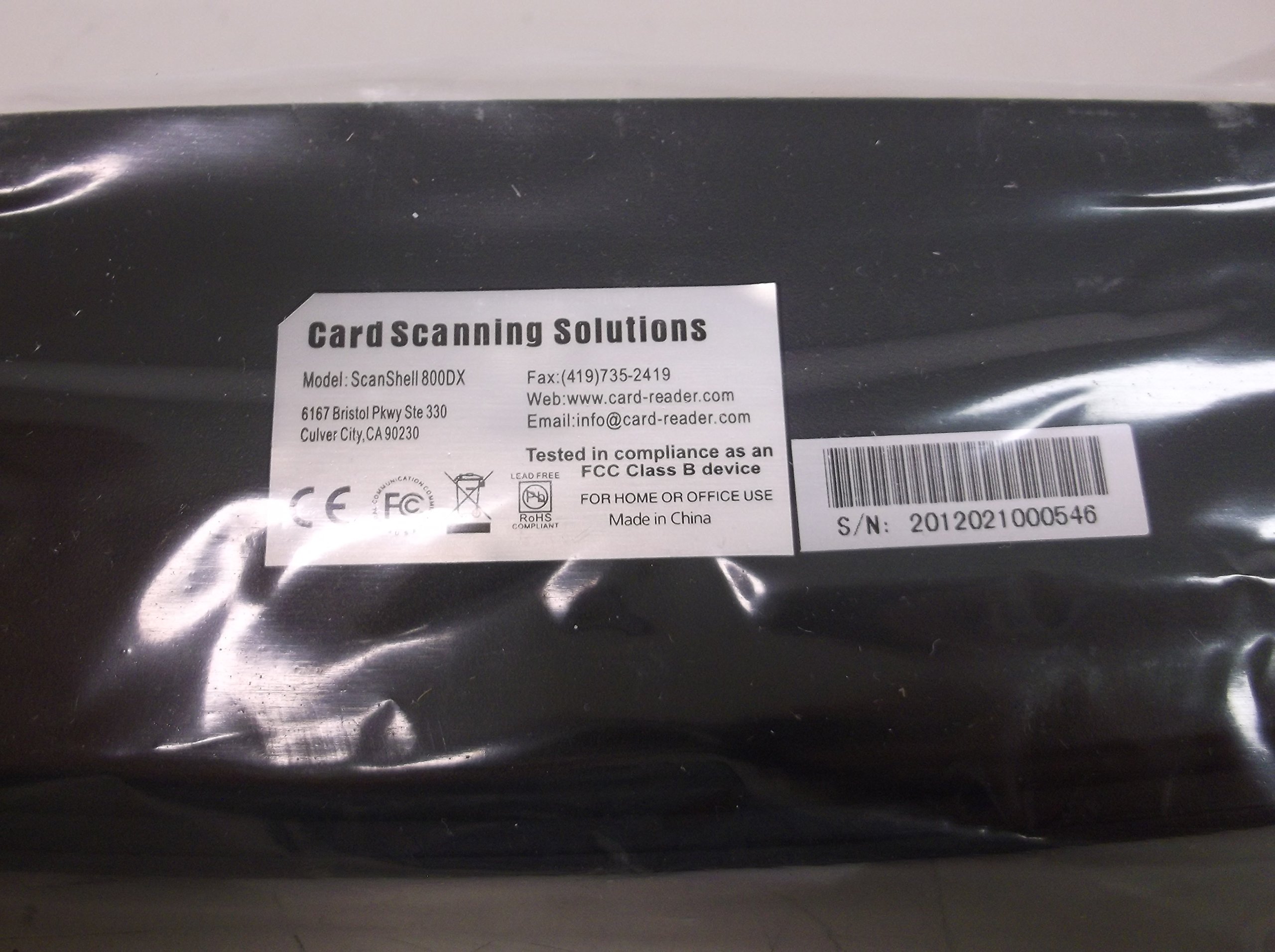 CSSN A6 Duplex ID card Scanner Scanshell 800DXN