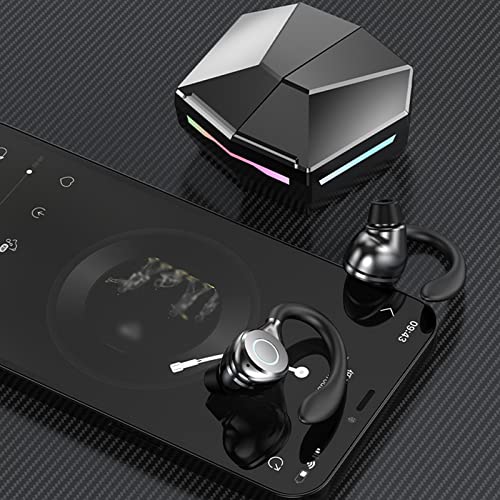 Usbinx Life S900 Bluetooth Sports Gaming Headphone Bass HiFi Stereo Long Endurance Light-Weight Noise Canceling Workout Binaural Earbuds Headset for iOS Android, School Gifts for Kids Students