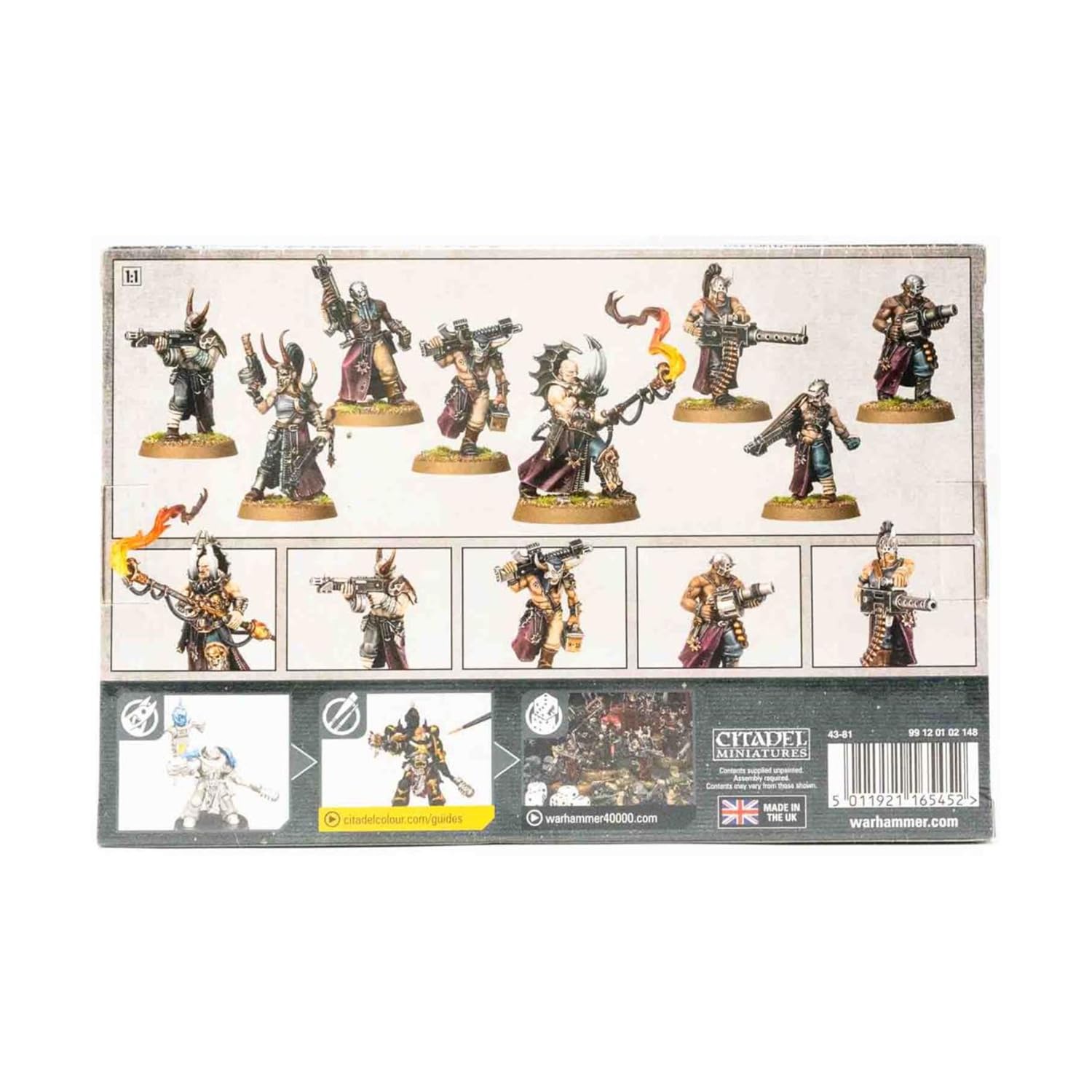 Games Workshop - Warhammer 40,000 - Chaos Space Marines - Cultist Warband (Cultists of the Abyss)