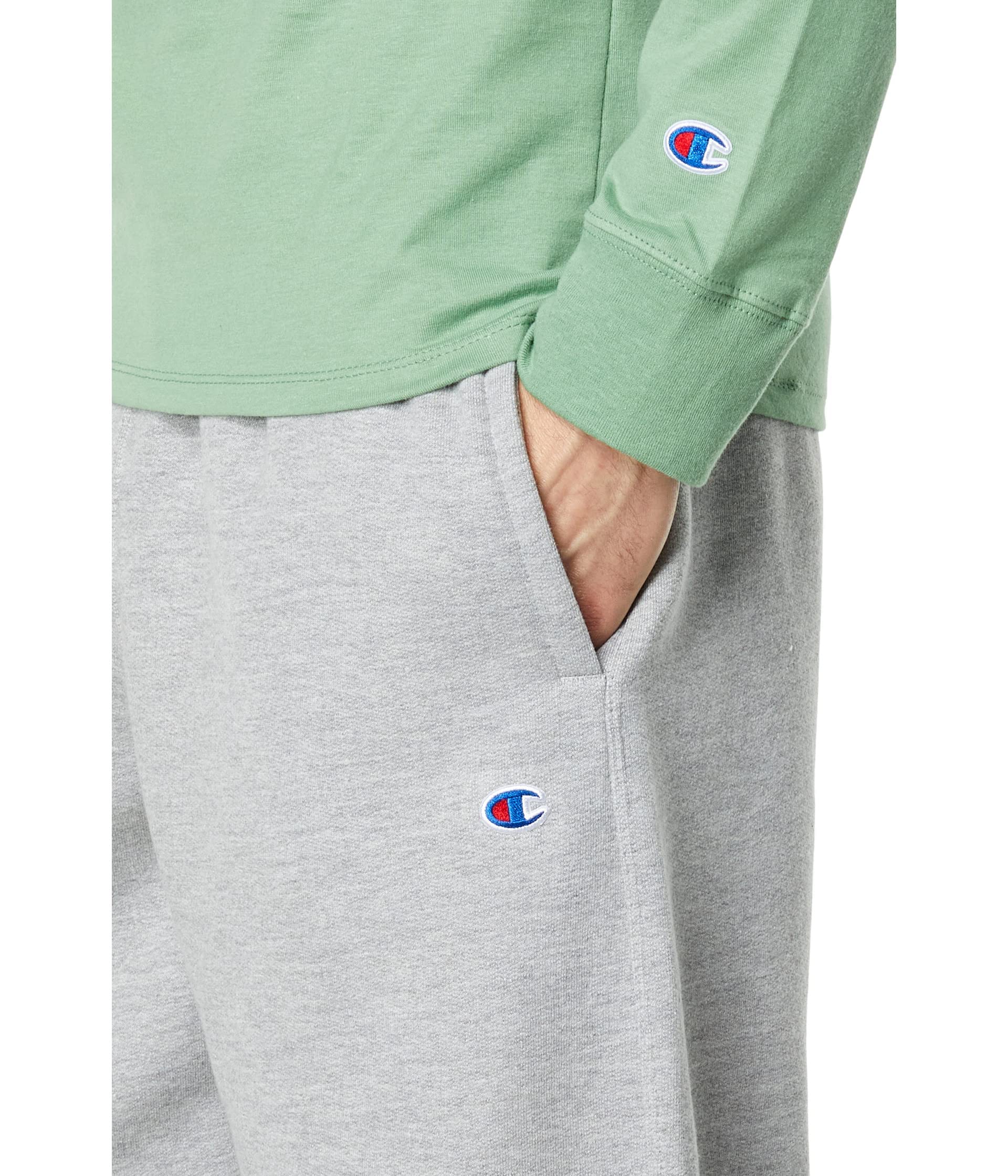 Champion Men's Sweatpants, Powerblend, Fleece, Open-Bottom Sweatpants (Reg. or Big & Tall)
