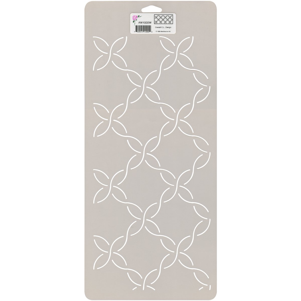 Sten Source Quilt Stencils-Large Stipple 8"X18"