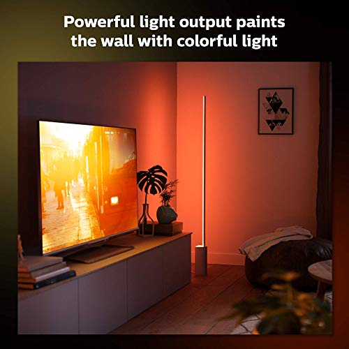 Philips Hue White & Color Ambiance Signe Floor Lamp (Bluetooth version, works with Amazon Alexa, Apple HomeKit and Google Assistant), Floor Lamp (OLD VERSION)
