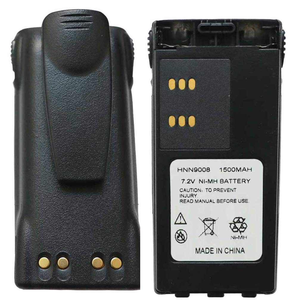 Teseko HNN9008A HNN9008 HNN9009 HNN9009A HNN9013A 7.2V 1500mAh NI-MH Two-Way Radio Battery Replacement for Motorola HT750 HT1225 HT1250 GP320 GP328 GP338 GP328 PR860