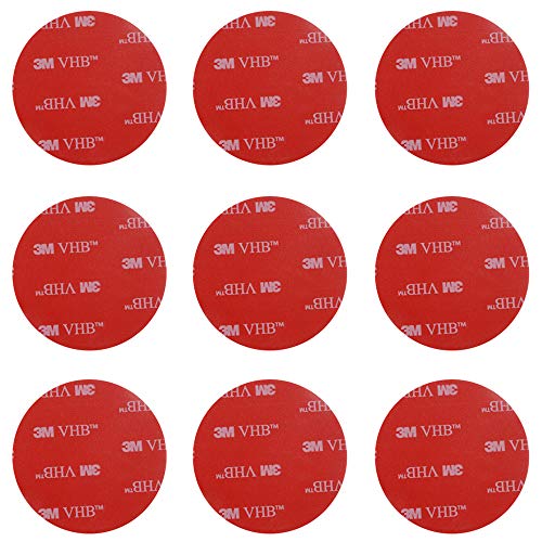 Haoyou 3M VHB Strong Sticky Adhesive for Haoyou Mount Wall Mount for Arlo Pro Mount Wall Mount (9 Pack)