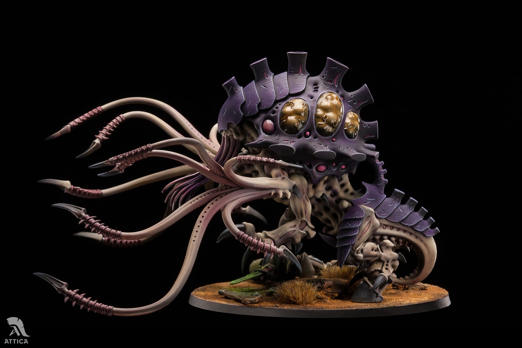 Toxicrene Tyranids Painted Action Figure Warhammer 40k | Art Level