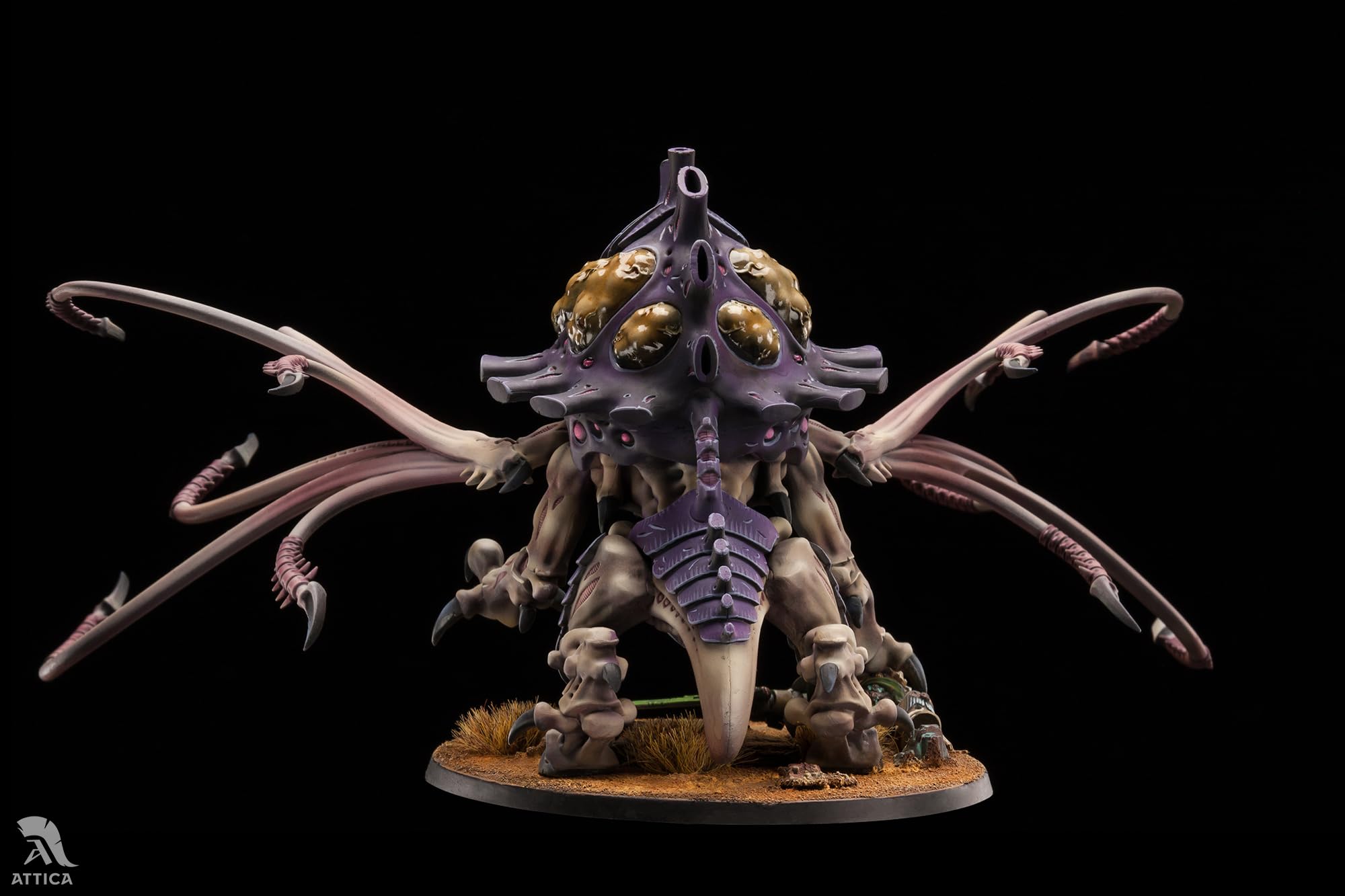 Toxicrene Tyranids Painted Action Figure Warhammer 40k | Art Level
