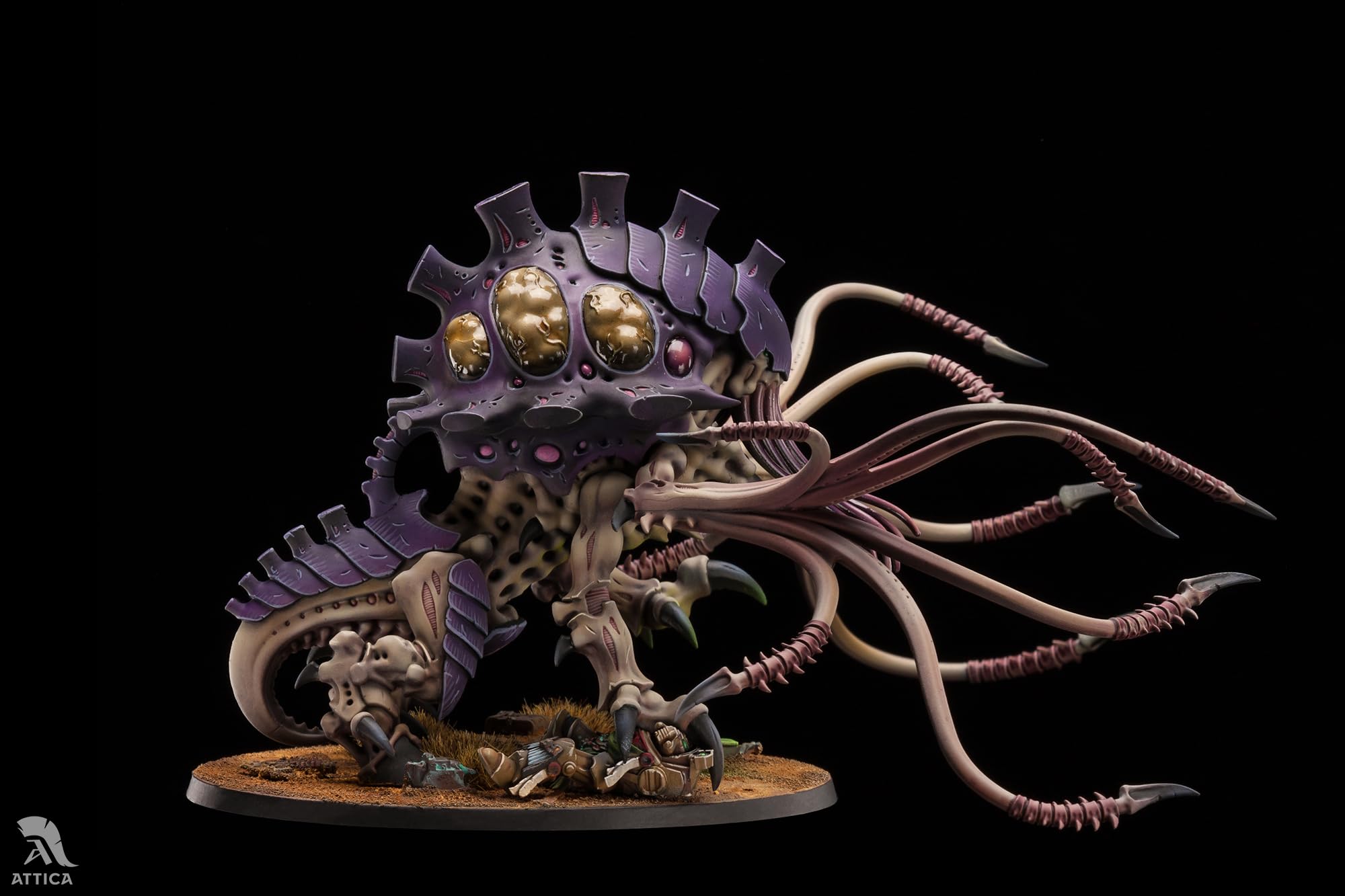 Toxicrene Tyranids Painted Action Figure Warhammer 40k | Art Level
