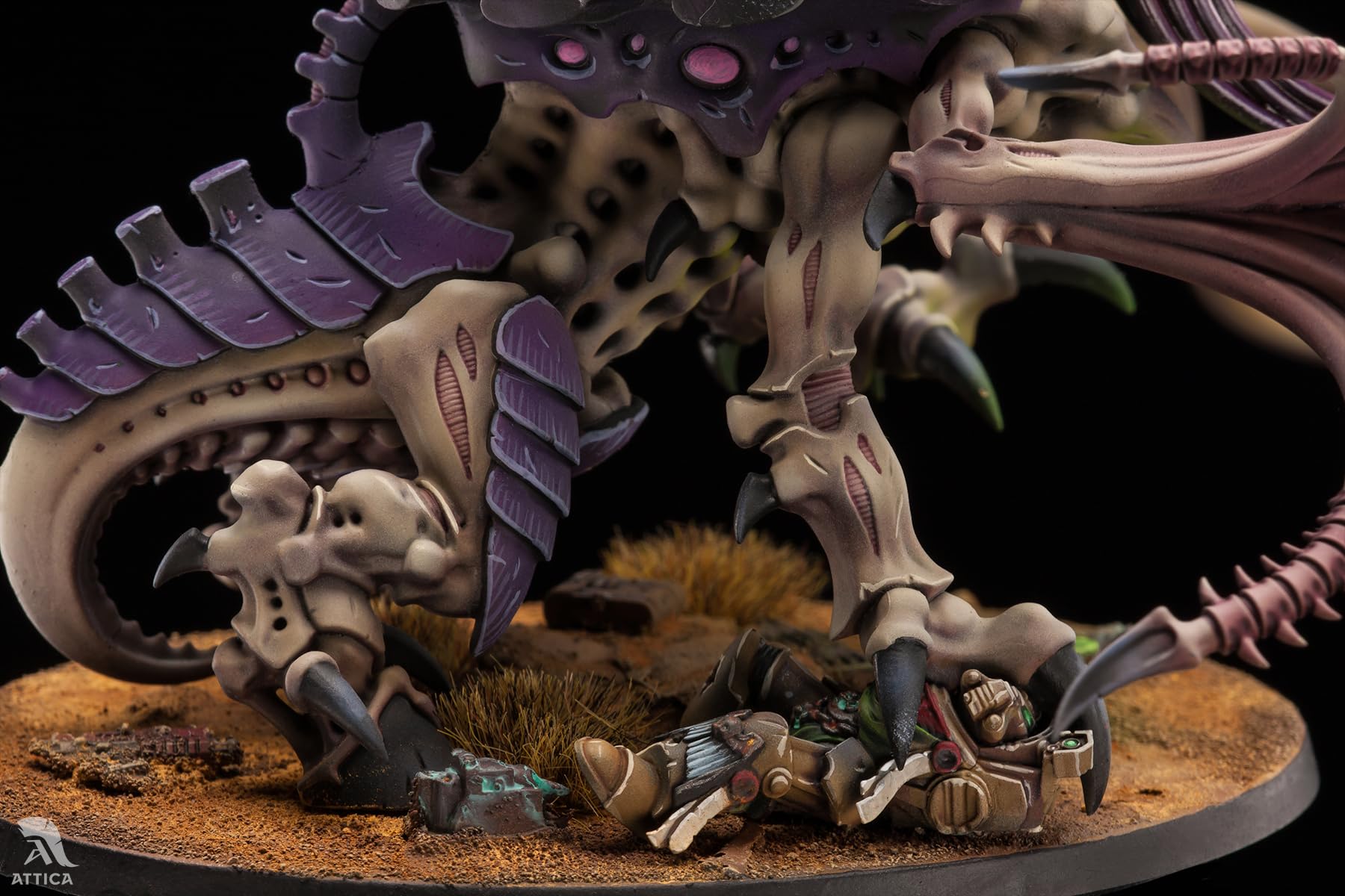 Toxicrene Tyranids Painted Action Figure Warhammer 40k | Art Level