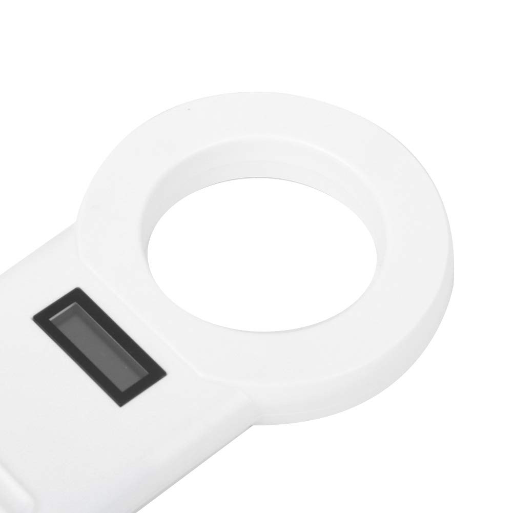 Pet Microchip Scanner, 134.2kHz Pet ID Scanner, Rechargeable Pet Tag Scanner IOS11784/IOS11785/FDX‑B, Universal RFID Animal Handheld Reader with OLED Display for Animal/Pets/Dogs/Cats/Pigs