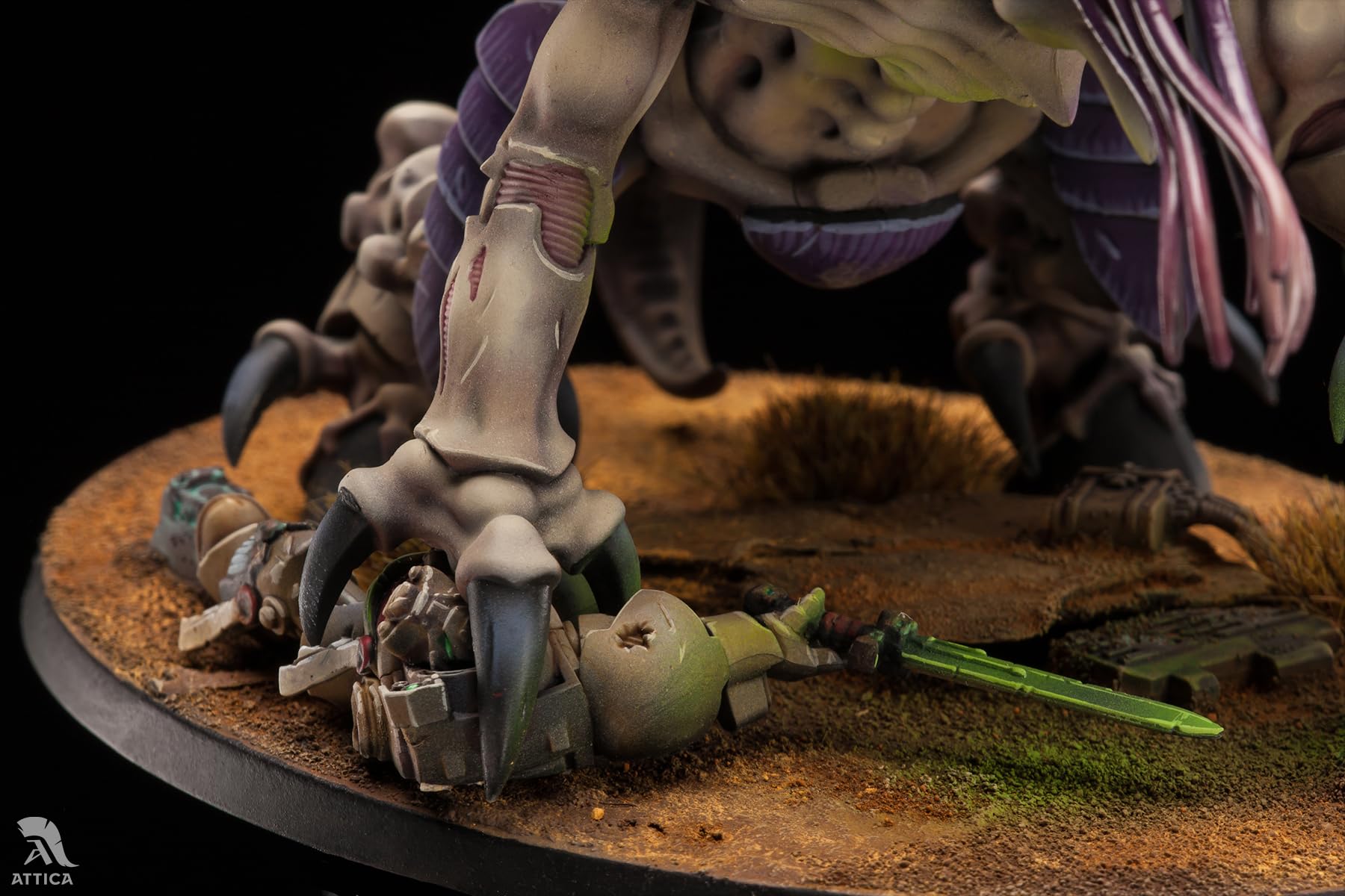 Toxicrene Tyranids Painted Action Figure Warhammer 40k | Art Level