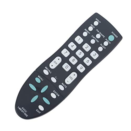 GXCC Replace Remote Control fit for Sanyo LCD TV DP50710 DP50741 DP50842 DP50843 DP55D33 DP58D33 DP42740 DP42841 DP42D23 DP46812 DP46841 DP47840 DP32640 DP39842 DP39843 DP39E23 DP39E23T DP42142 GXFA