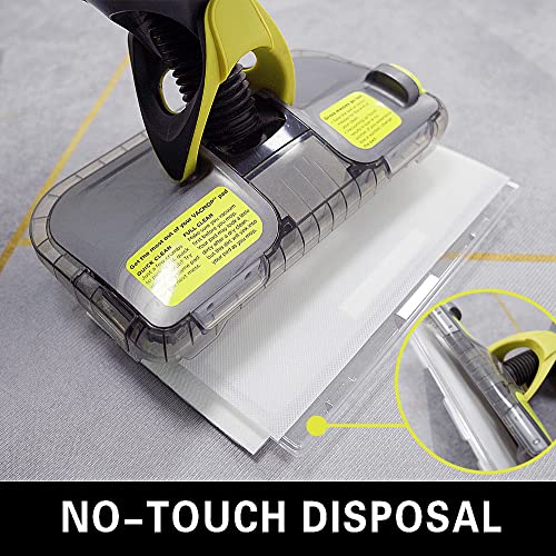 Gogintik Vac Mop Pads Refills VACMOP Replacement Pads 36 Count Cordless Disposable Pads,GT80001CR36