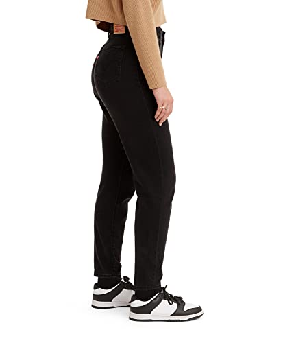 Levi's Women's High Waisted Mom Jeans (Also Available in Plus), Flash Black, 27 Regular