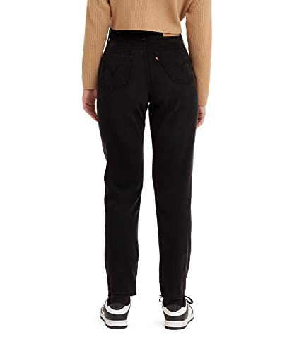 Levi's Women's High Waisted Mom Jeans (Also Available in Plus), Flash Black, 27 Regular